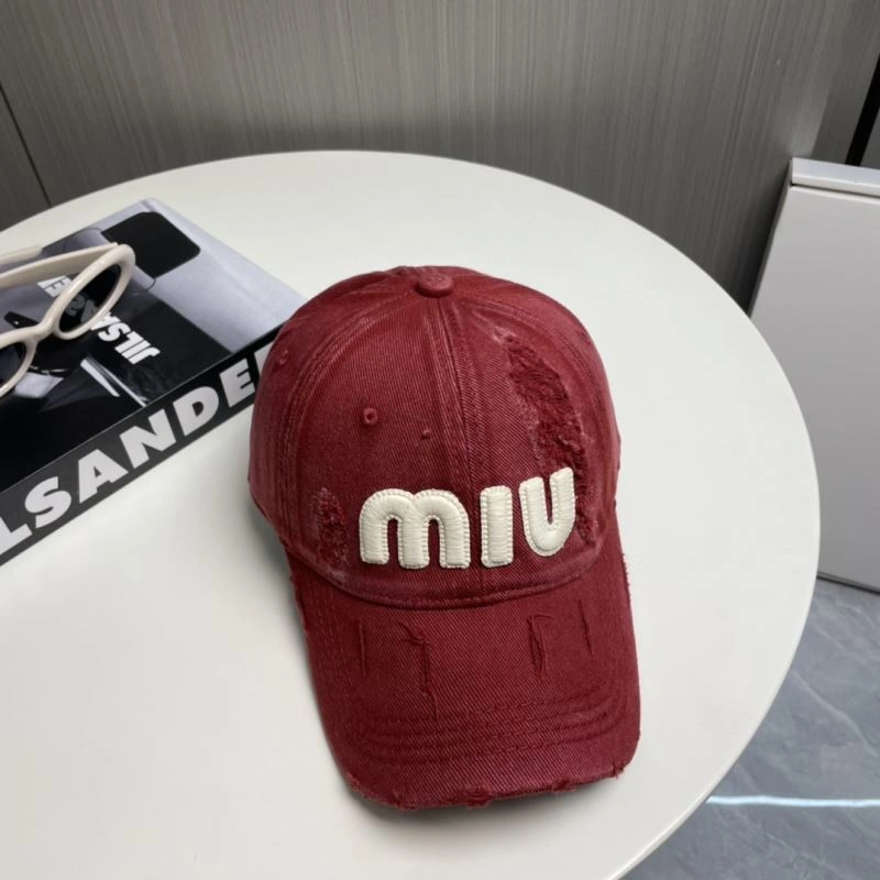 Indistinguishable Miu Miu Caps