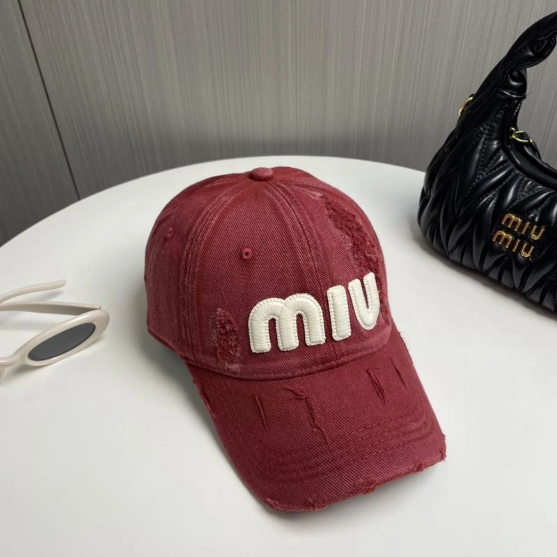 Indistinguishable Miu Miu Caps