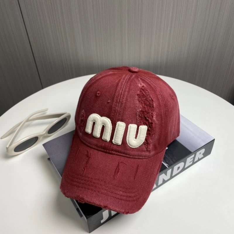 Indistinguishable Miu Miu Caps