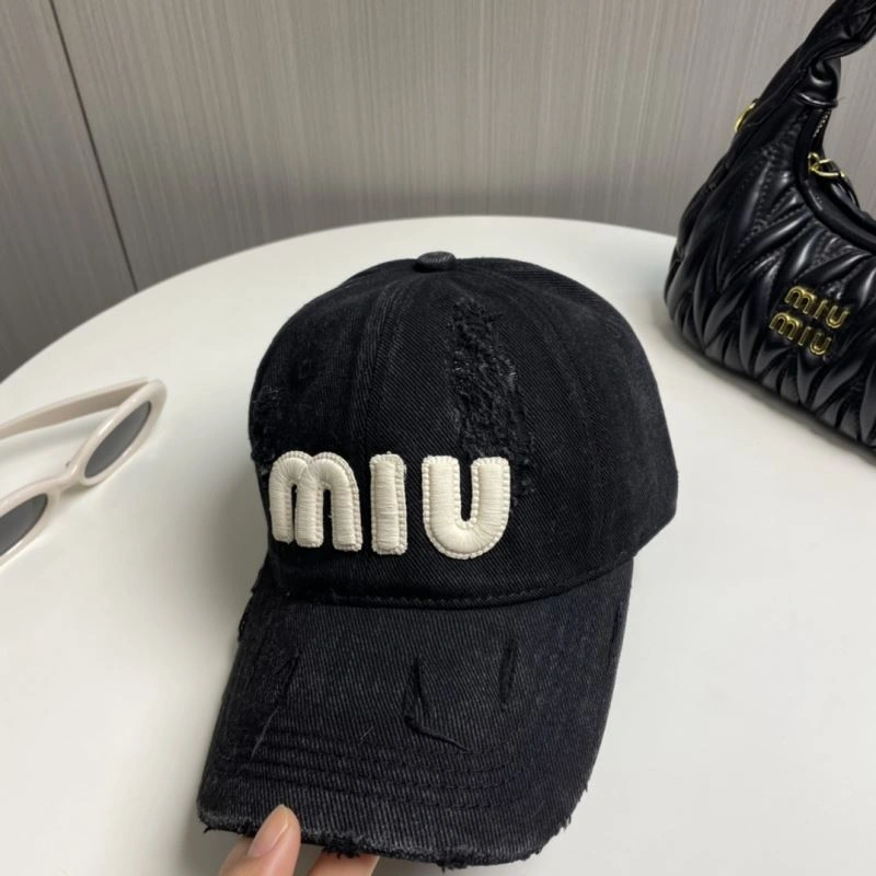 Authentic Miu Miu Caps