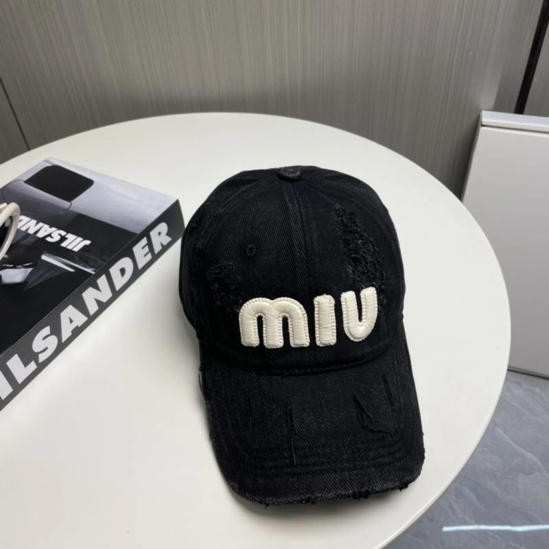 Authentic Miu Miu Caps