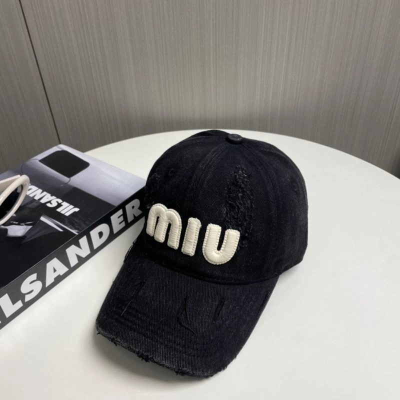 Authentic Miu Miu Caps