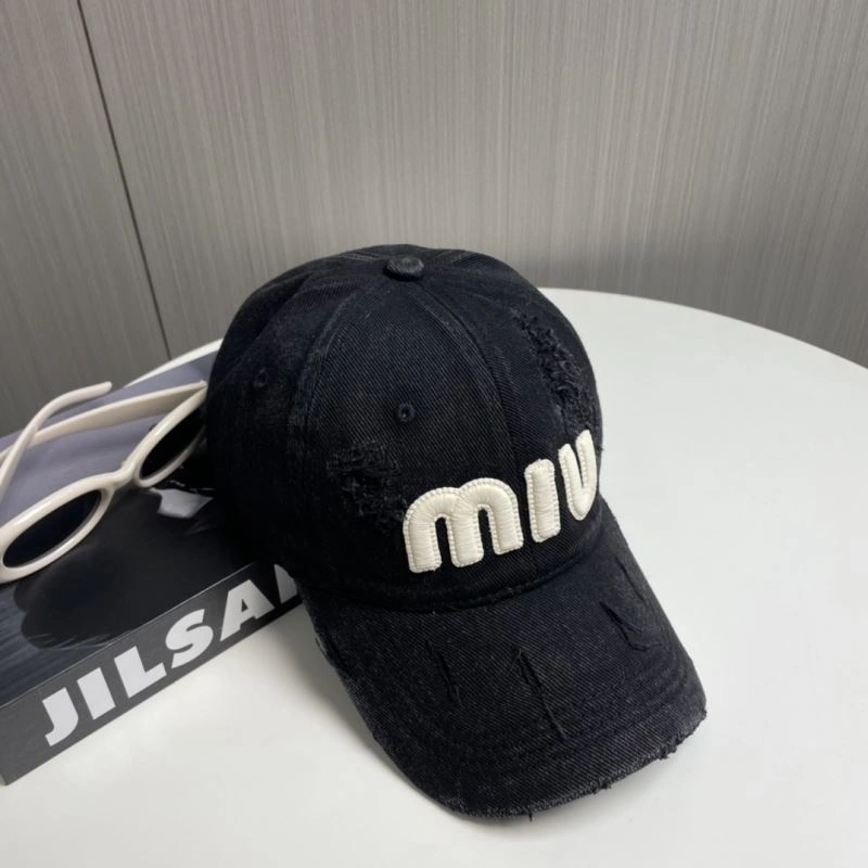 Authentic Miu Miu Caps