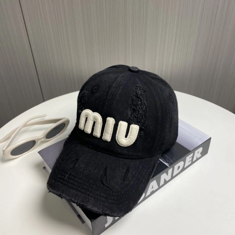 Authentic Miu Miu Caps