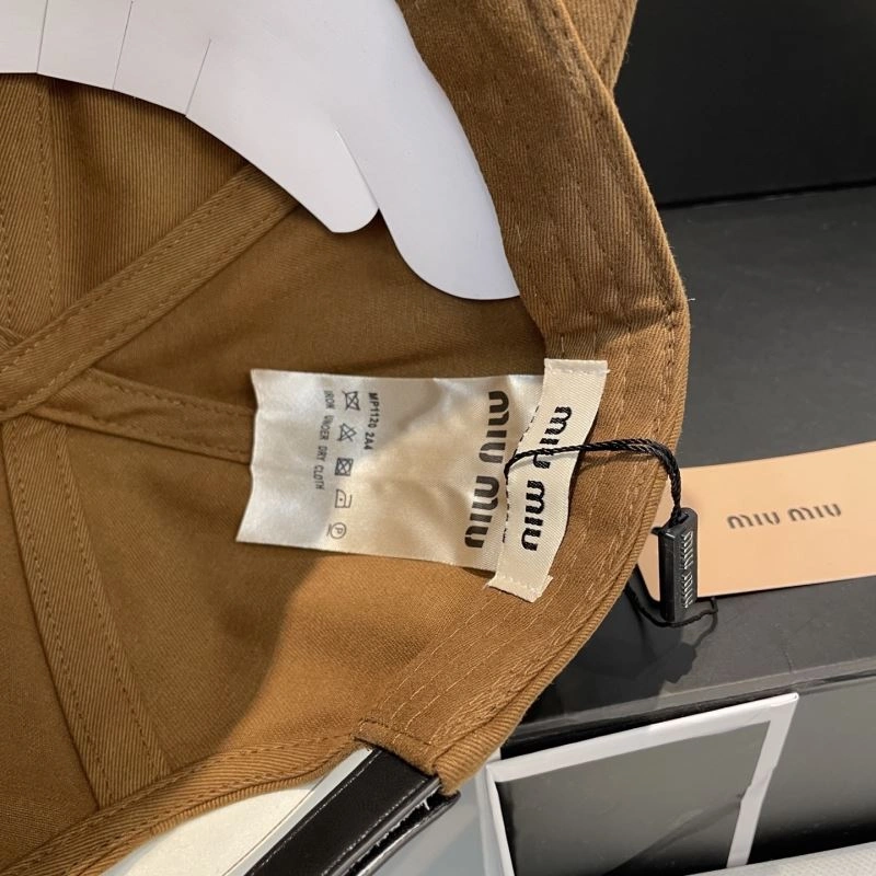 High fidelity Miu Miu Caps
