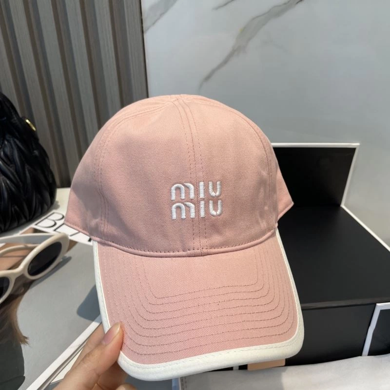 Authentic Miu Miu Caps