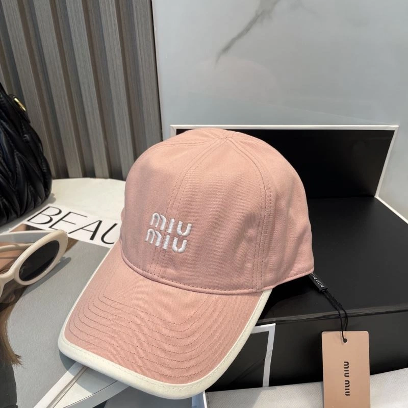 Authentic Miu Miu Caps