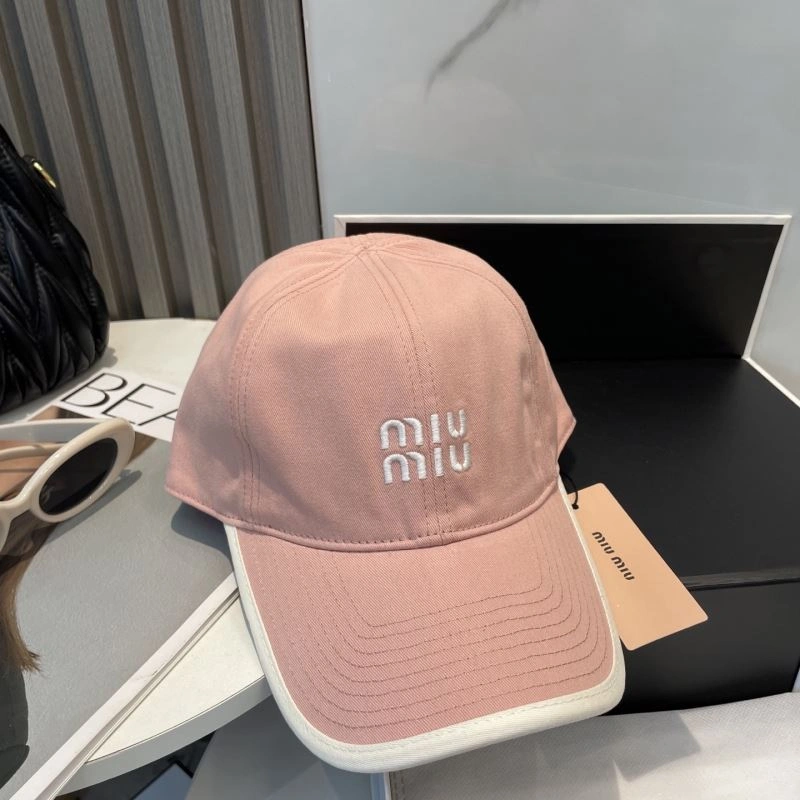 Authentic Miu Miu Caps