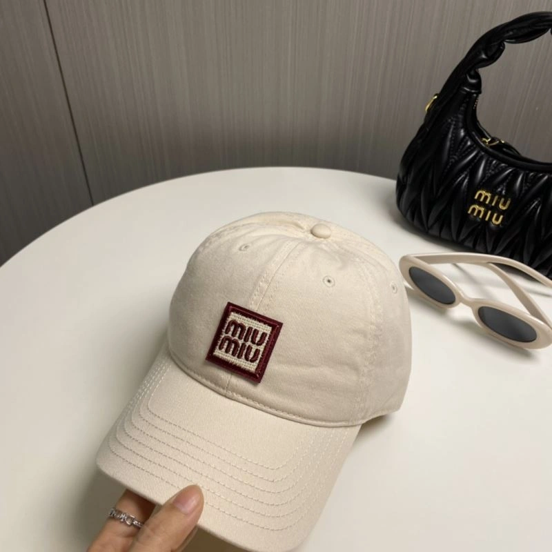 Authentic Miu Miu Caps