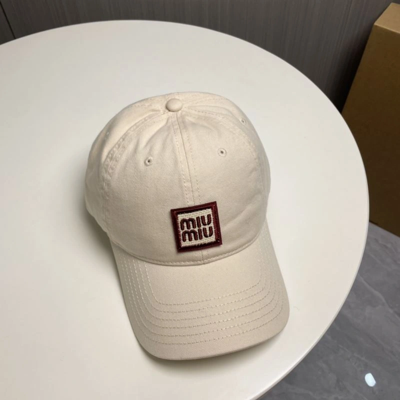 Authentic Miu Miu Caps