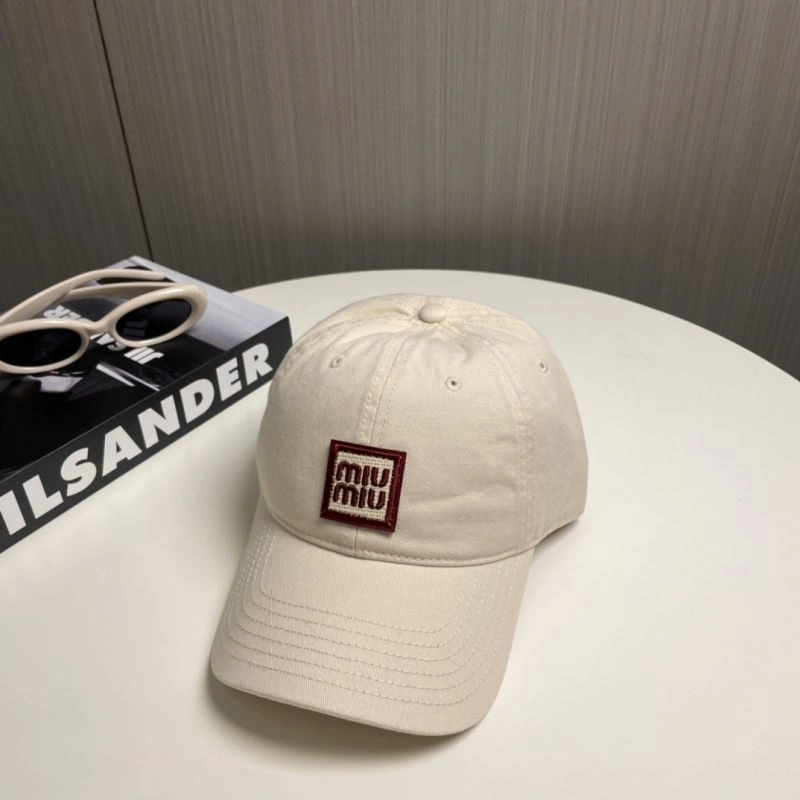 Authentic Miu Miu Caps