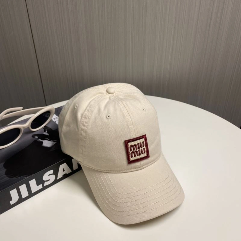 Authentic Miu Miu Caps
