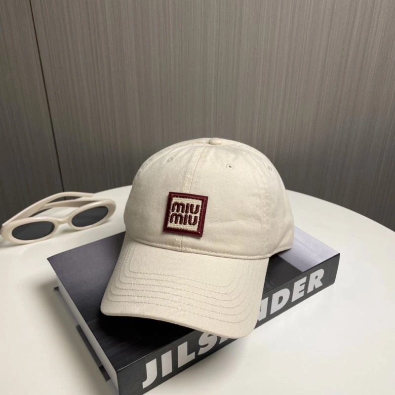 Authentic Miu Miu Caps