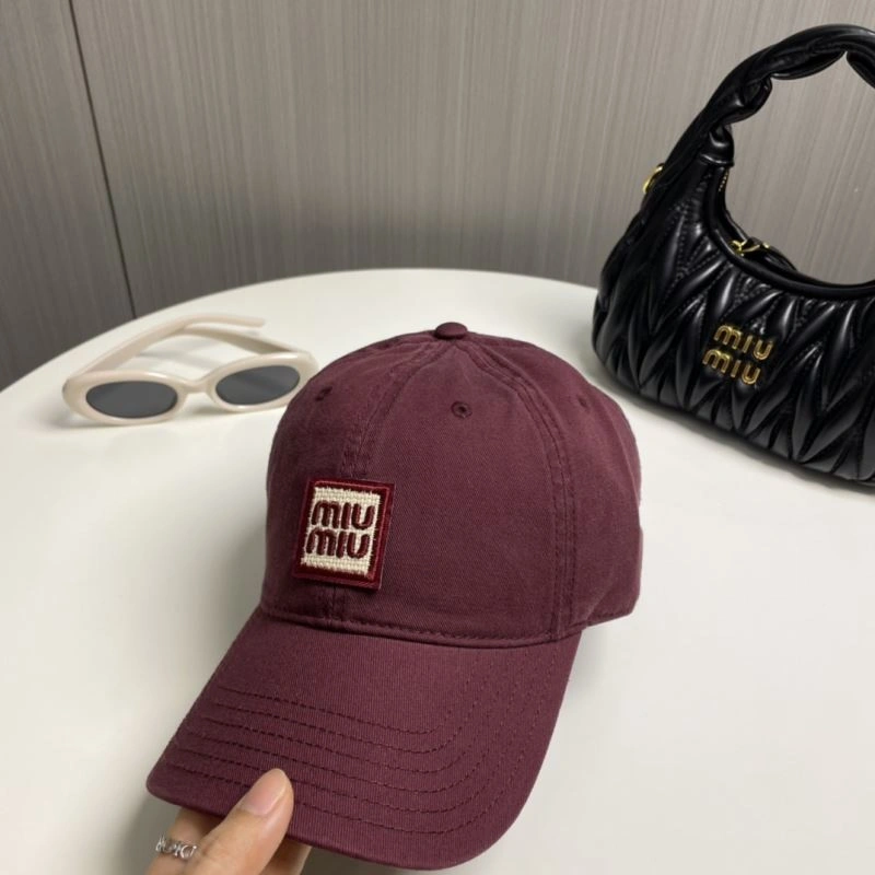 High fidelity Miu Miu Caps