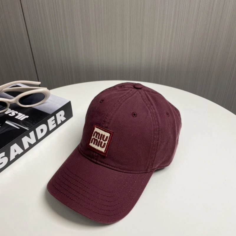 High fidelity Miu Miu Caps