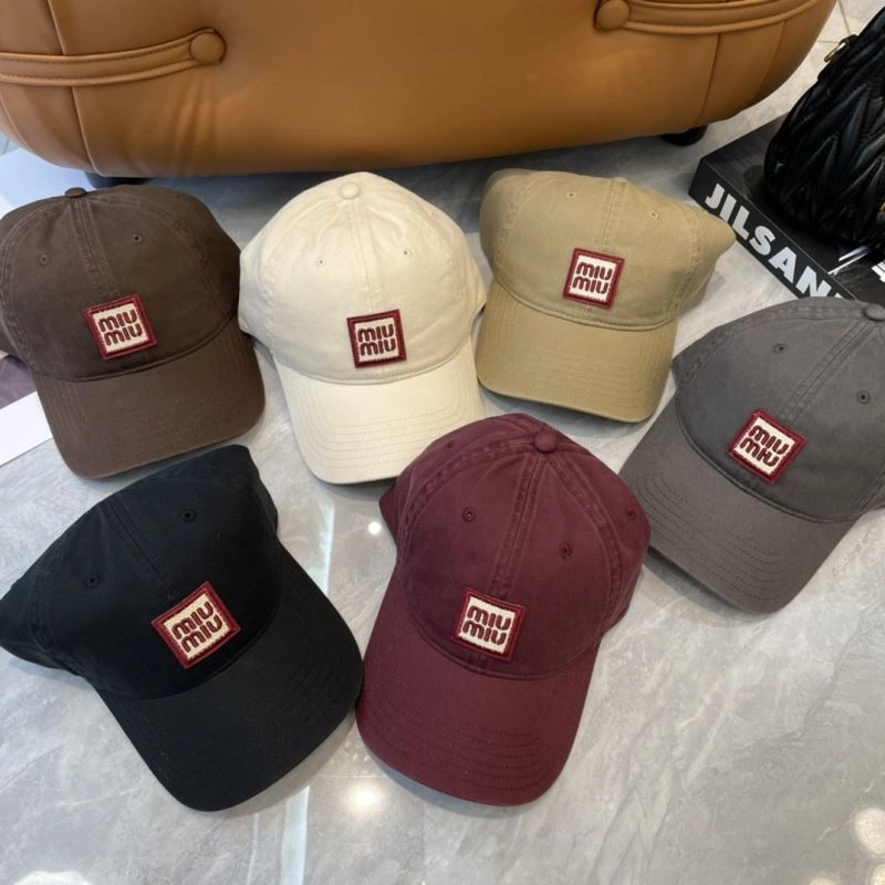 High fidelity Miu Miu Caps