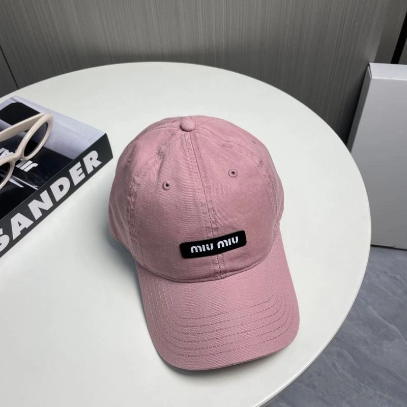 Authentic Miu Miu Caps
