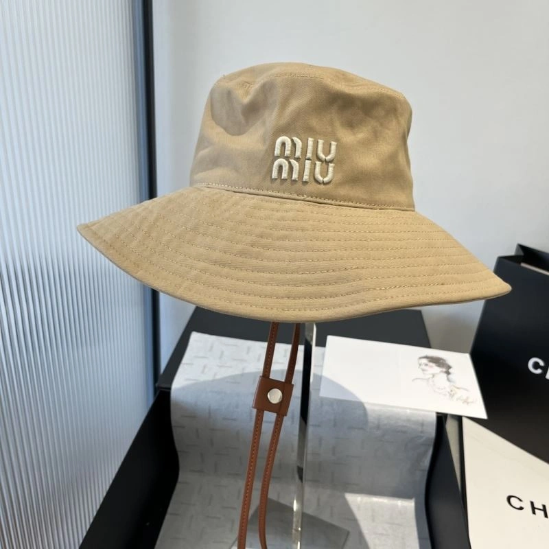 Brand-authenticated Miu Miu Caps