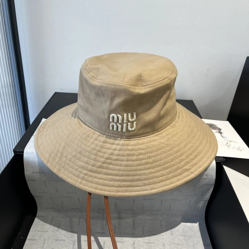 Brand-authenticated Miu Miu Caps