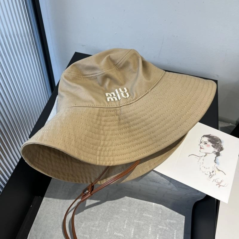Brand-authenticated Miu Miu Caps