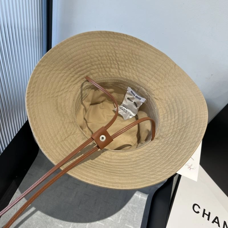 Brand-authenticated Miu Miu Caps