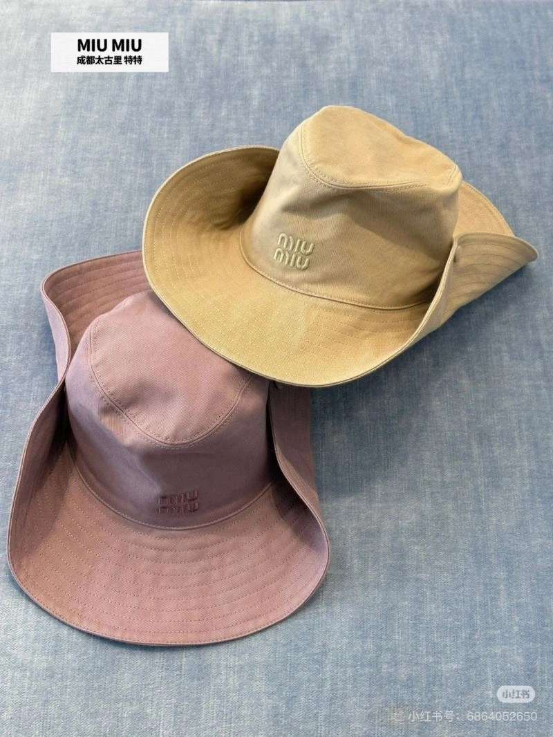 Authentic Miu Miu Caps