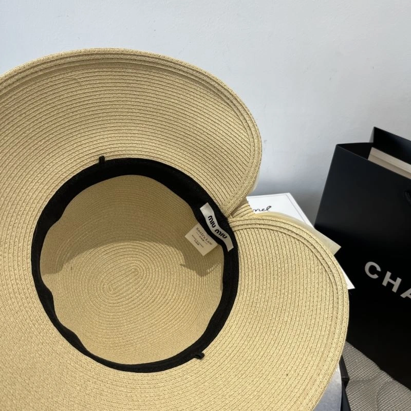 Brand-authenticated Miu Miu Caps