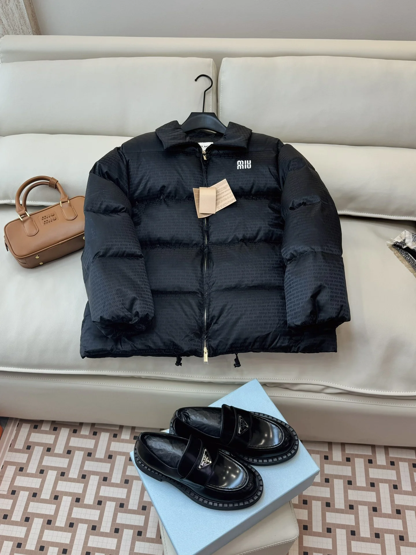 Brand-authenticated Miu Miu Down Jackets