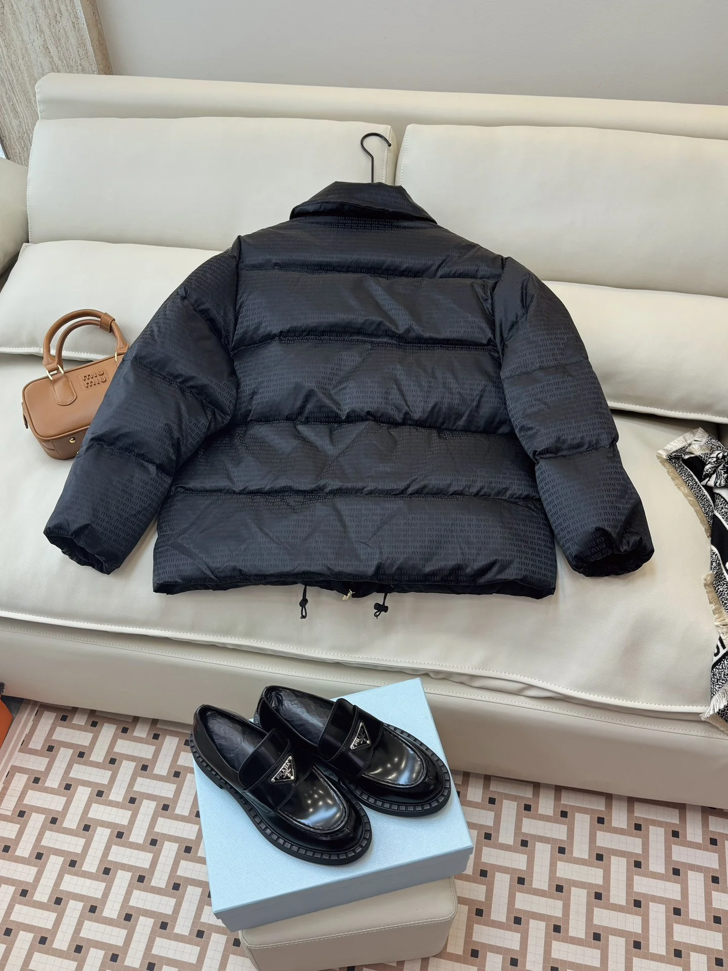 Brand-authenticated Miu Miu Down Jackets