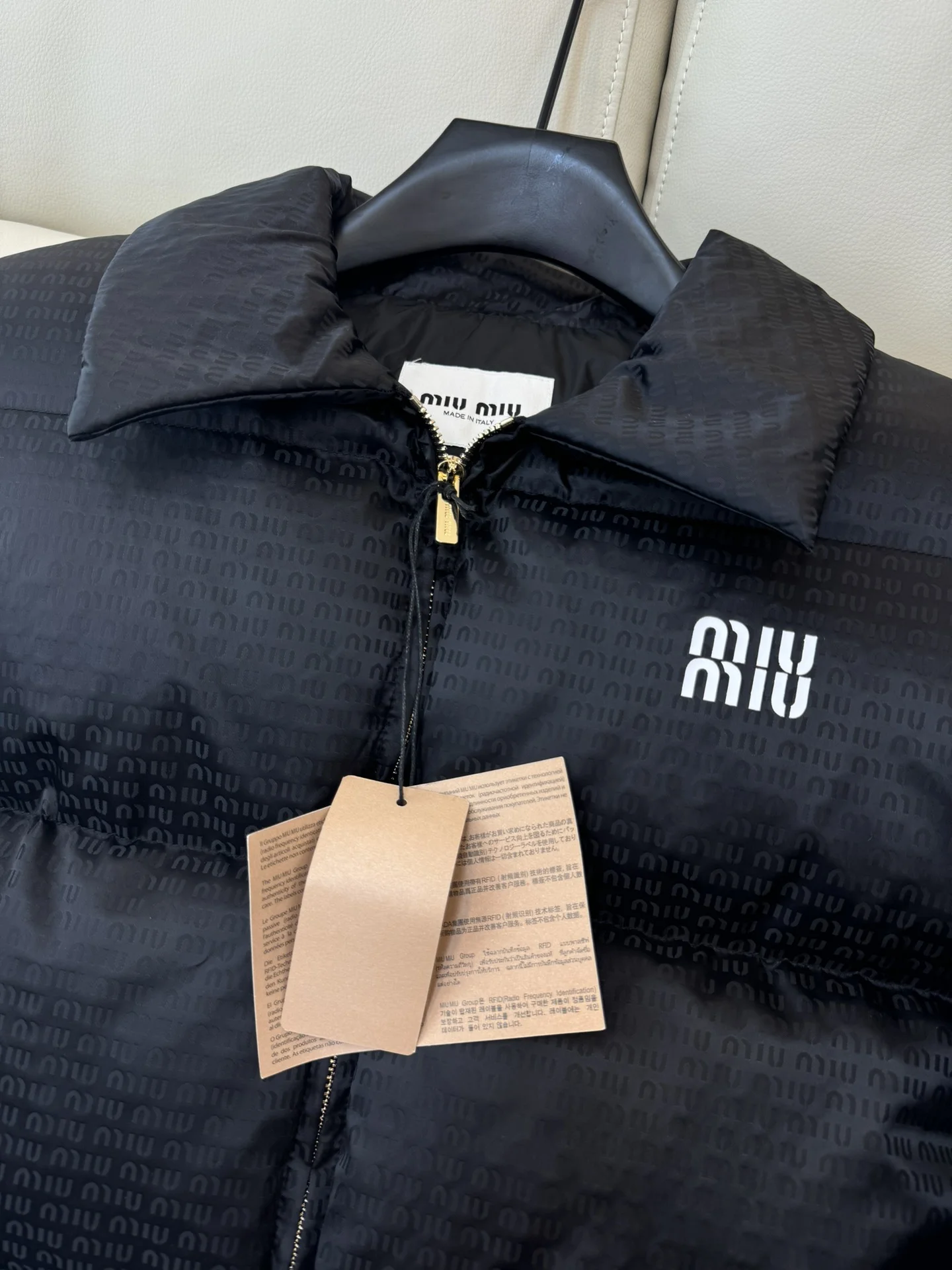 Brand-authenticated Miu Miu Down Jackets