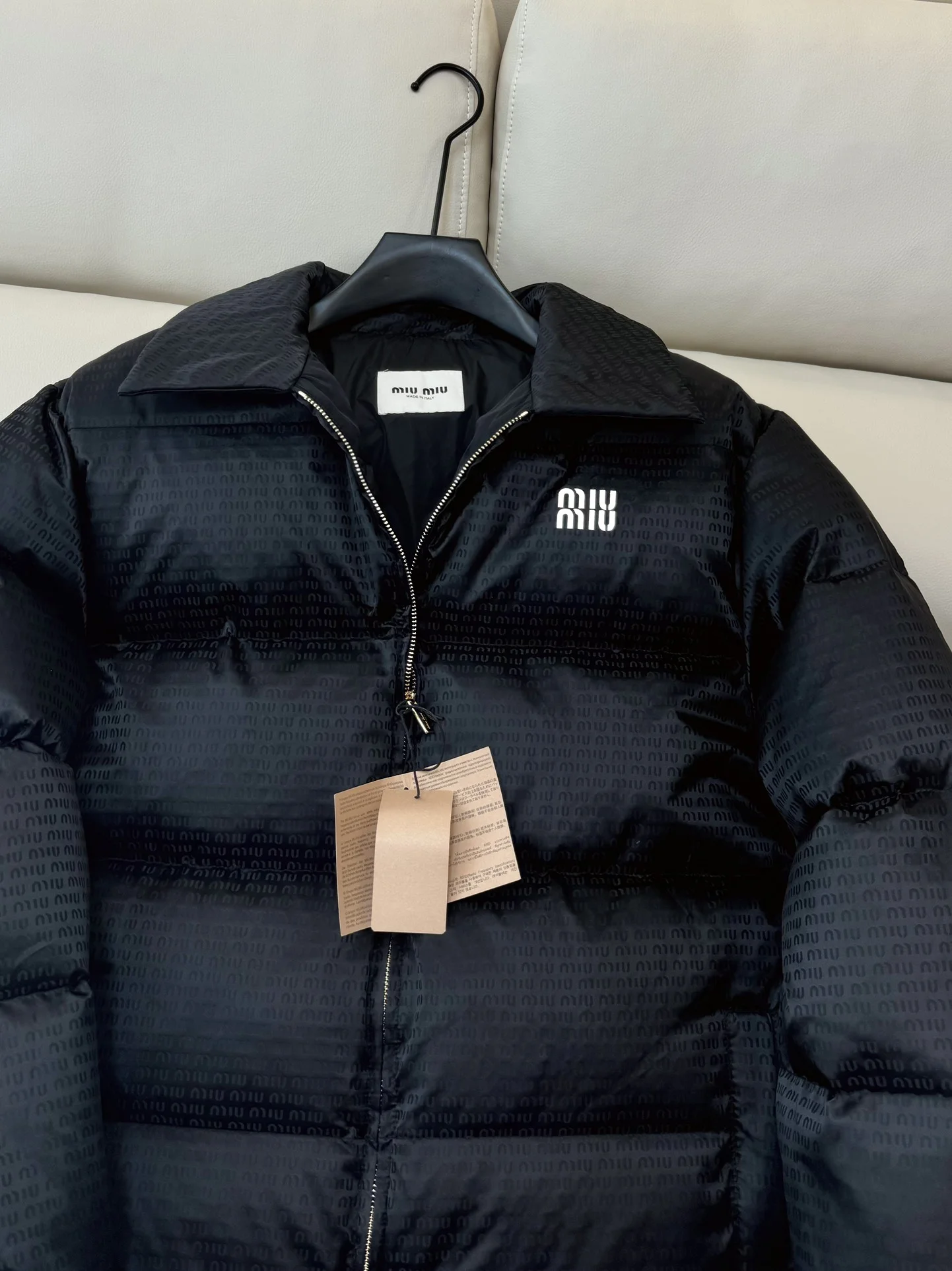 Brand-authenticated Miu Miu Down Jackets