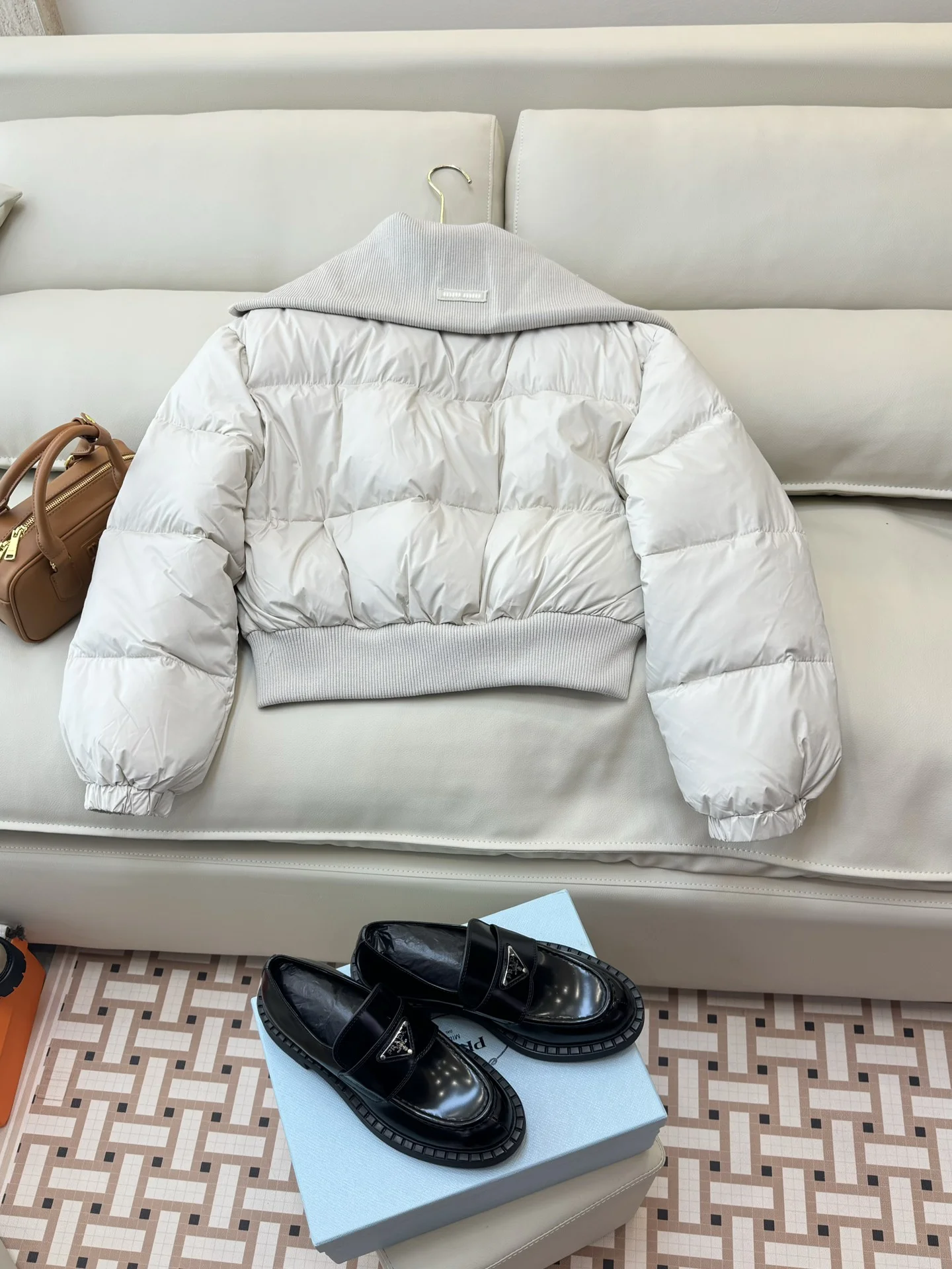 Brand-authenticated Miu Miu Down Jackets