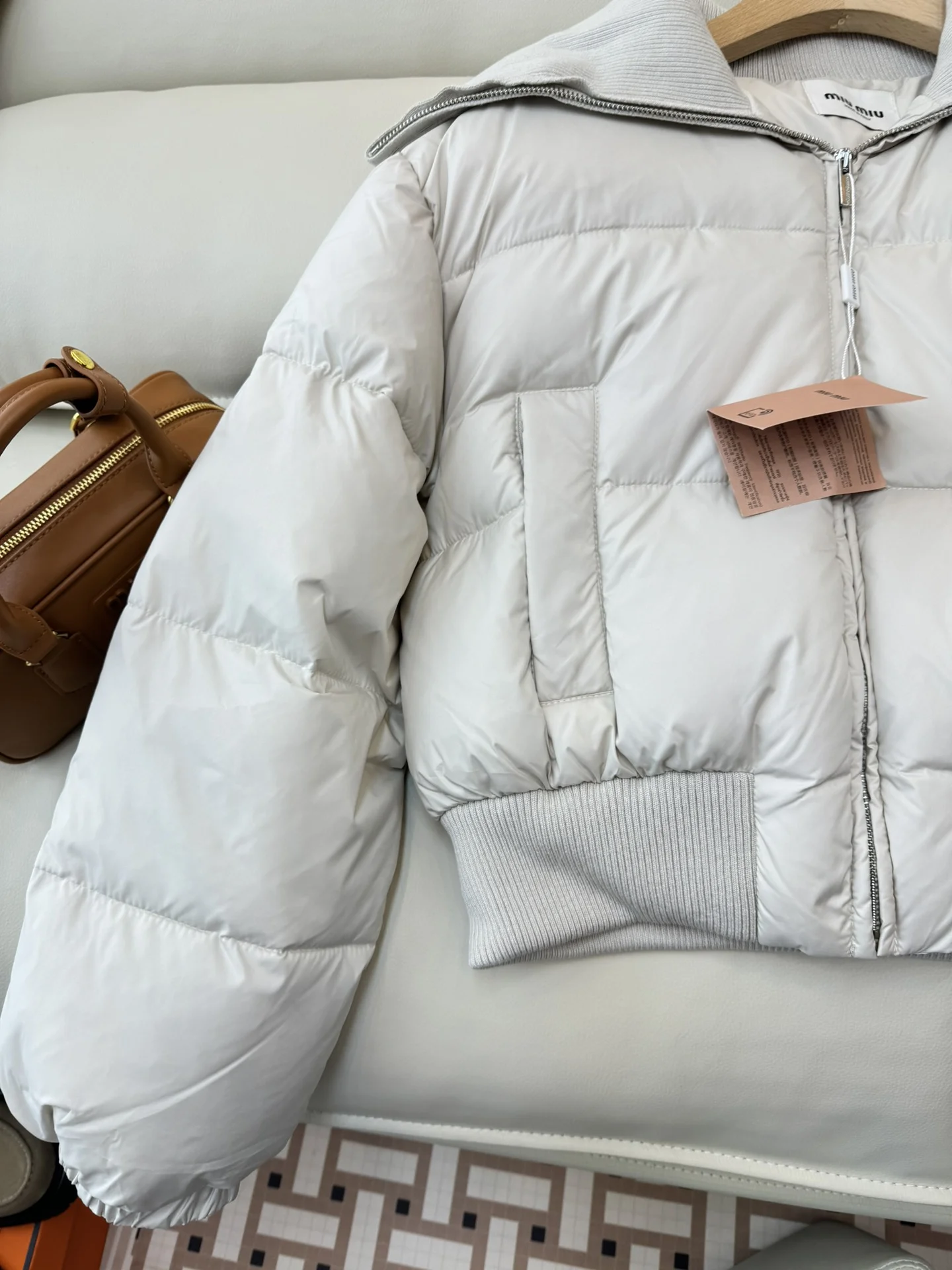 Brand-authenticated Miu Miu Down Jackets