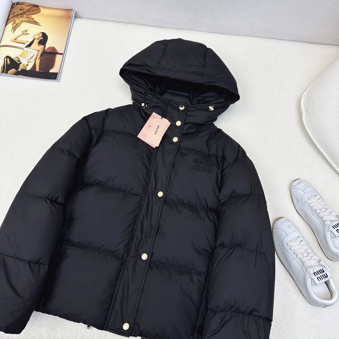 Legit Miu Miu Down Jackets