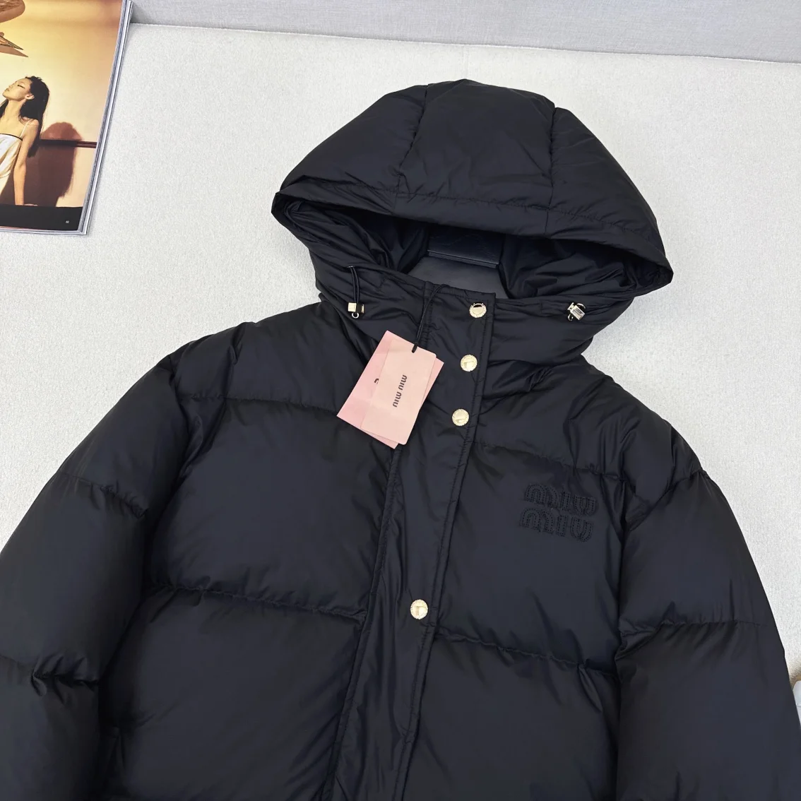 Legit Miu Miu Down Jackets