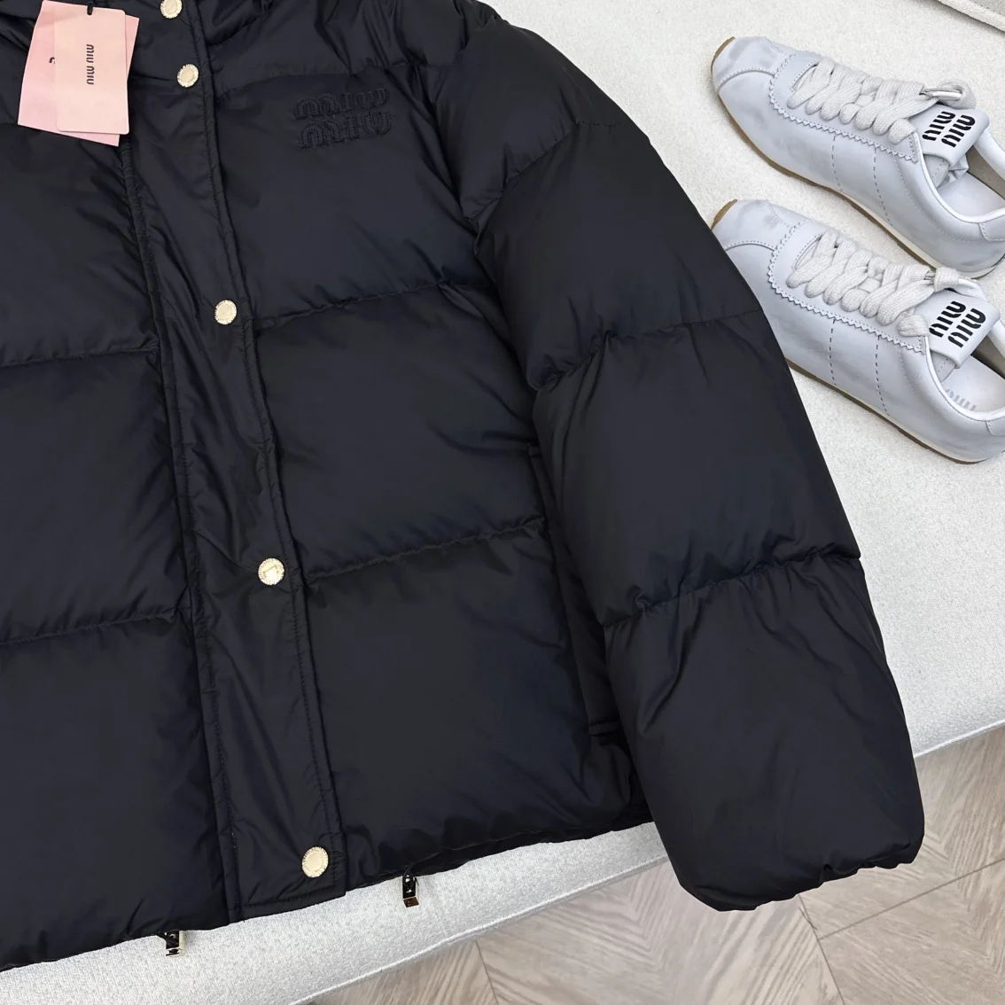 Legit Miu Miu Down Jackets