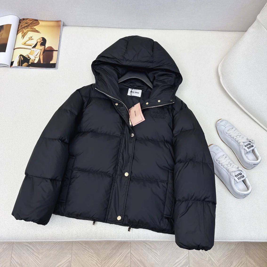 Legit Miu Miu Down Jackets