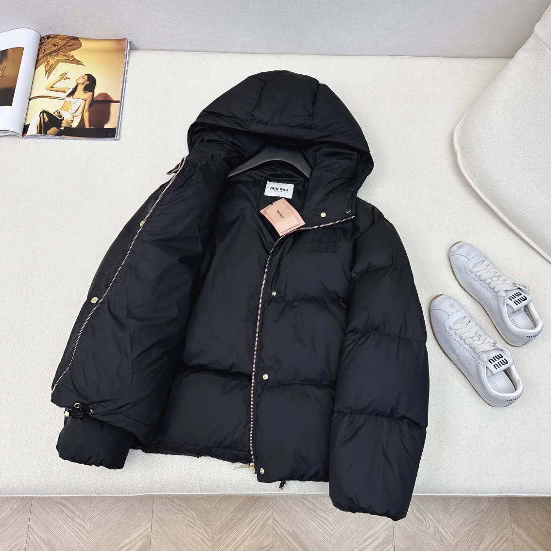 Legit Miu Miu Down Jackets