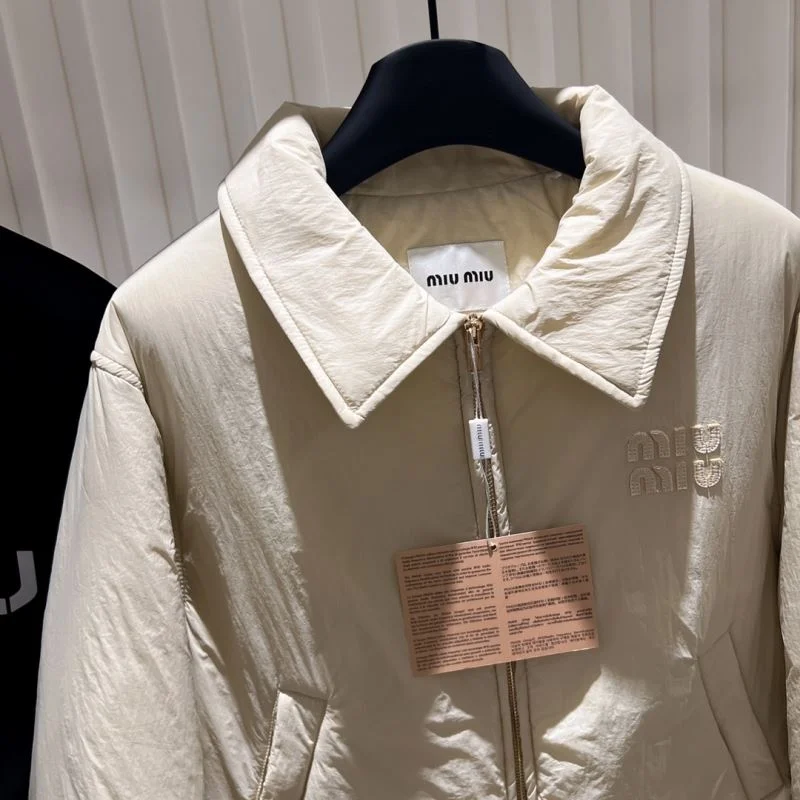 Brand-authenticated Miu Miu Down Jackets