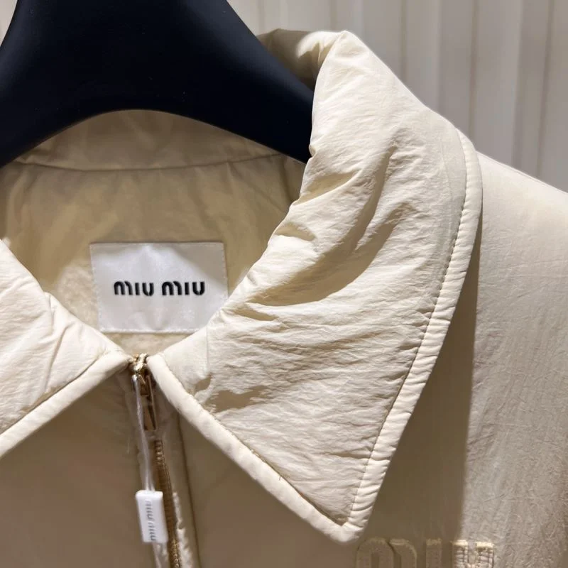 Brand-authenticated Miu Miu Down Jackets