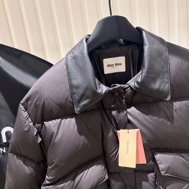Brand-authenticated Miu Miu Down Jackets