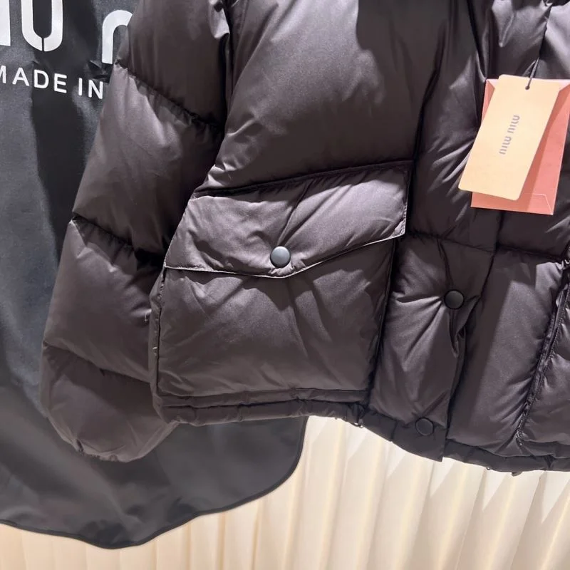 Brand-authenticated Miu Miu Down Jackets