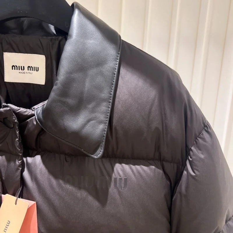Brand-authenticated Miu Miu Down Jackets