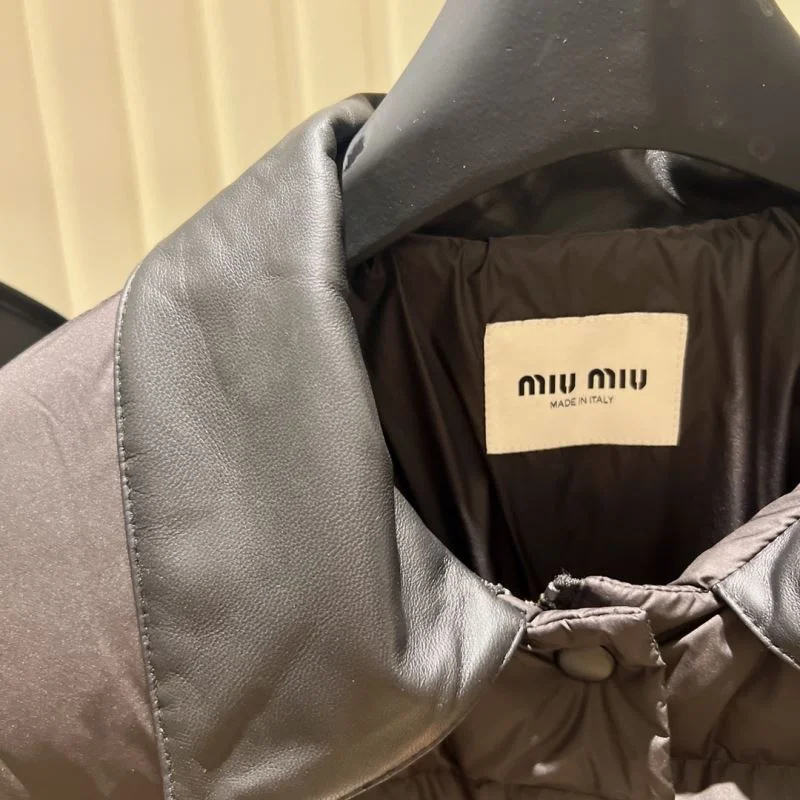 Brand-authenticated Miu Miu Down Jackets