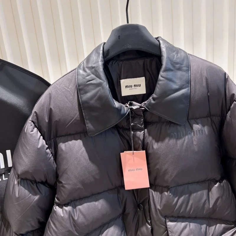 Brand-authenticated Miu Miu Down Jackets