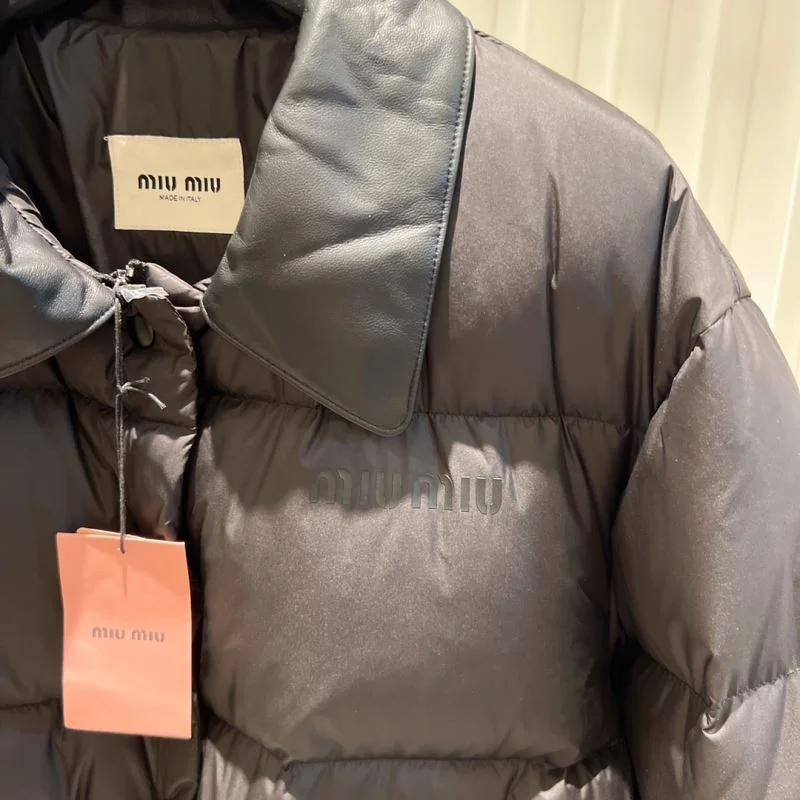 Brand-authenticated Miu Miu Down Jackets