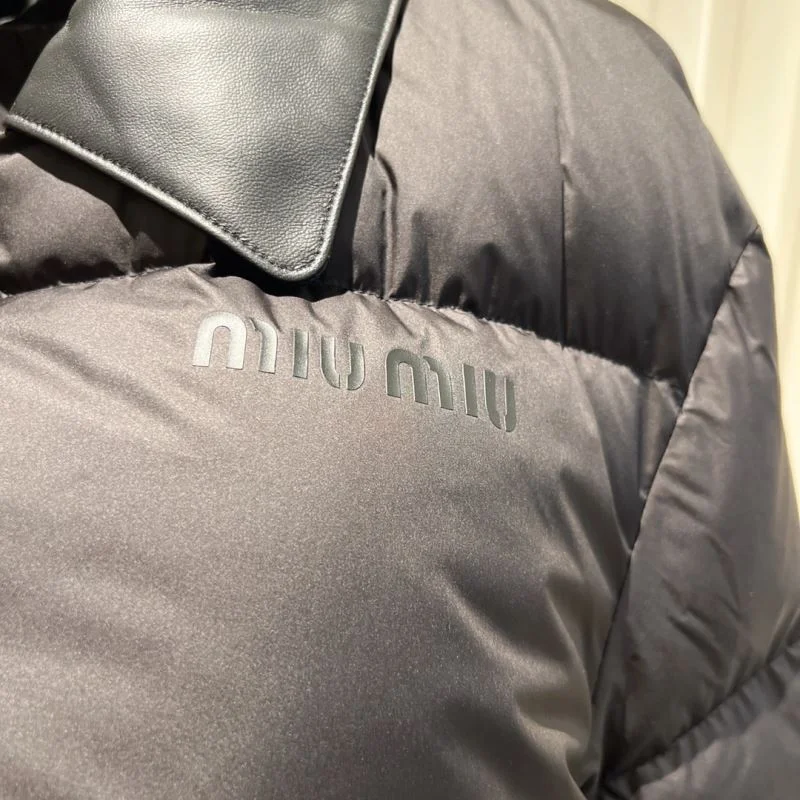 Brand-authenticated Miu Miu Down Jackets