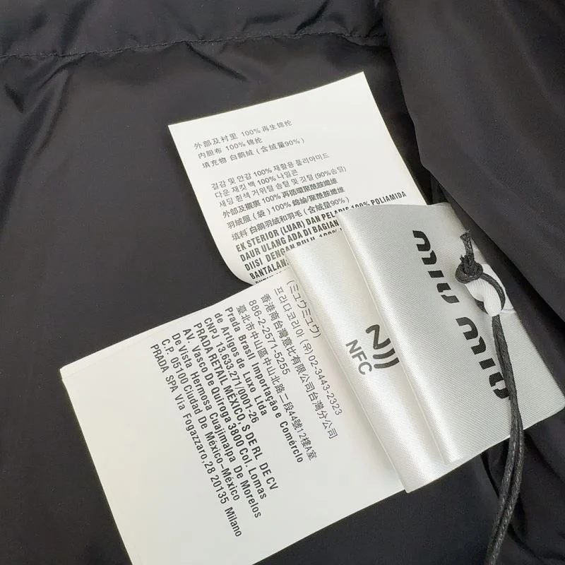 Official Miu Miu Down Jackets