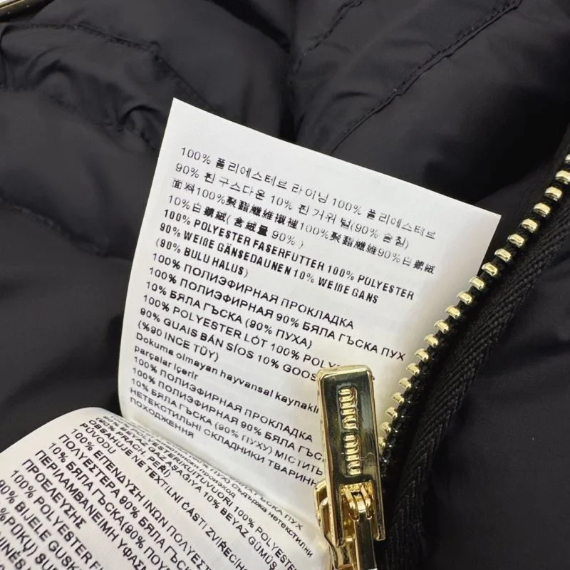 Value-priced Miu Miu Down Jackets