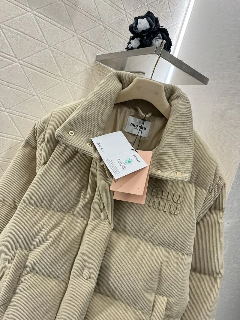 High accuracy Miu Miu Down Jackets